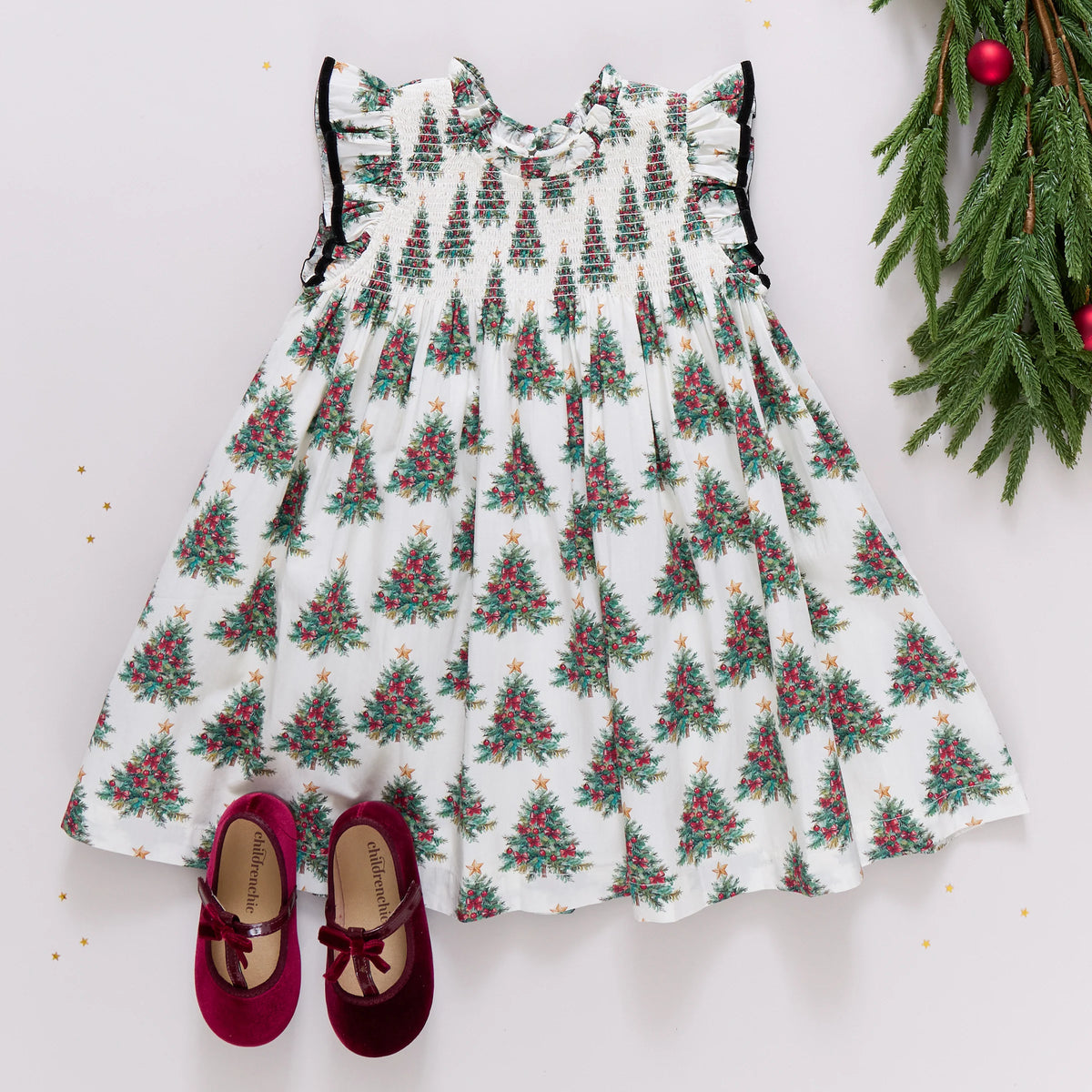Pink Chicken Stevie Dress in Vintage Trees – Crush Boutique